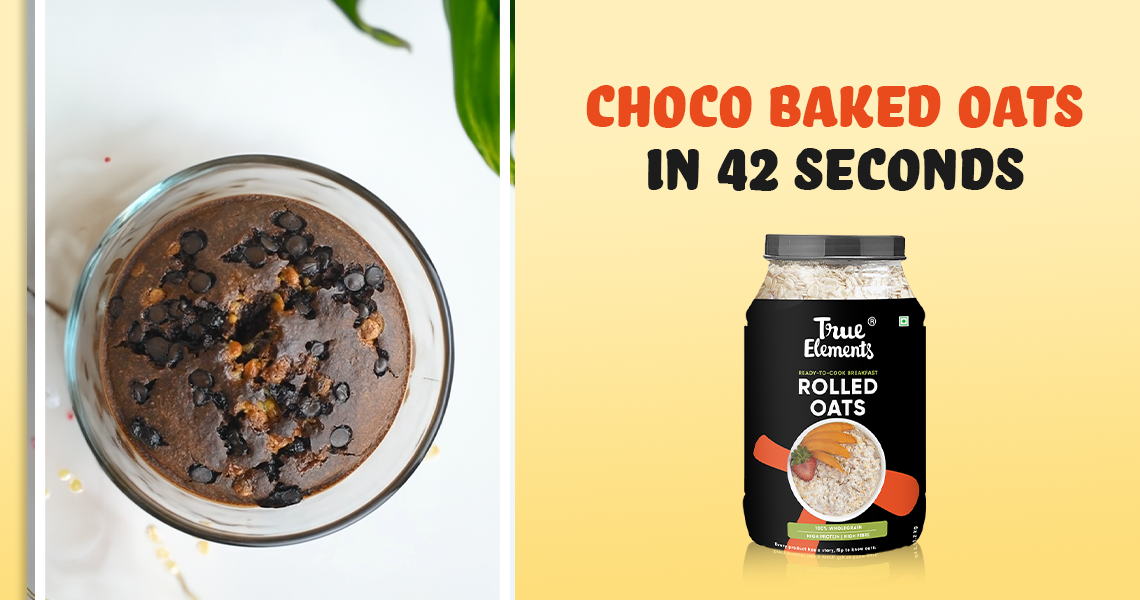 Chocolate Baked Rolled Oats Recipe: A Guilt-Free Dessert! – True Elements