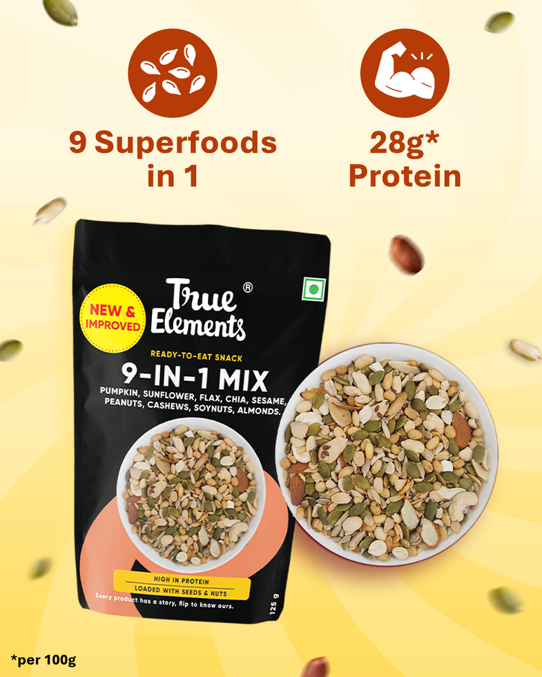 True Elements Seeds Mix | Buy Nutrient Rich Seeds Mix Online