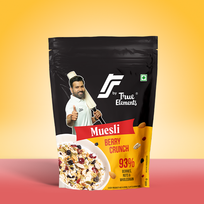 Buy Muesli Online, Wholegrain Muesli with Real Fruits | True Elements