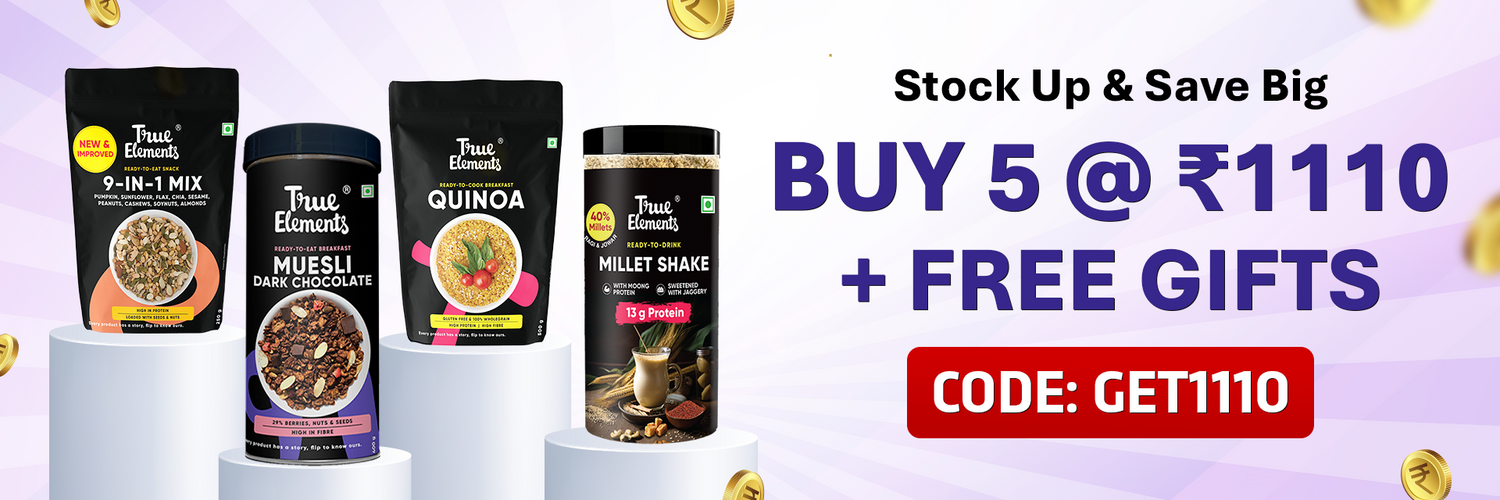 True Elements | Healthy Breakfast & Snacks | Millets