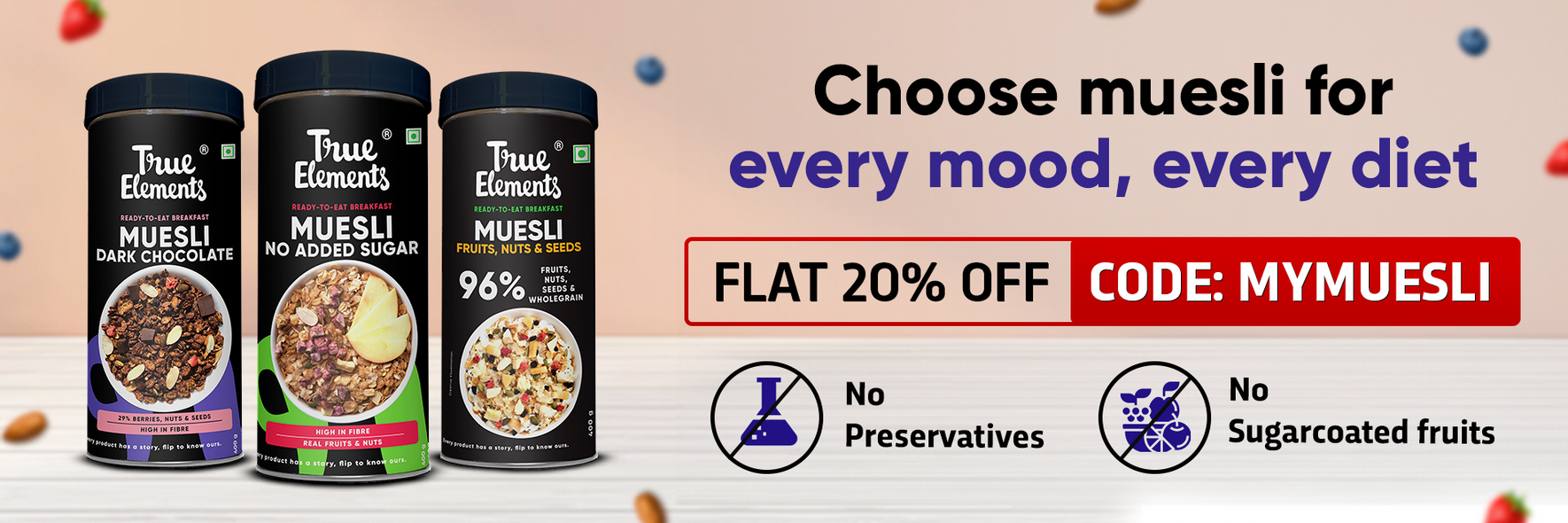 True Elements | Healthy Breakfast & Snacks | Millets