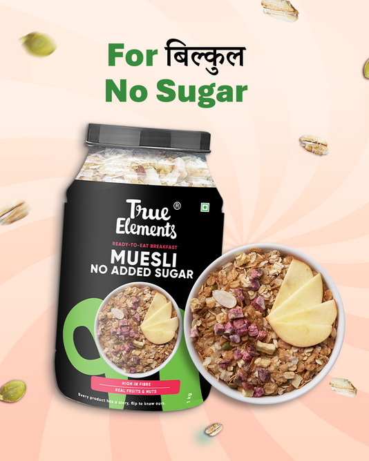 Buy Muesli Online, Wholegrain Muesli with Real Fruits | True Elements