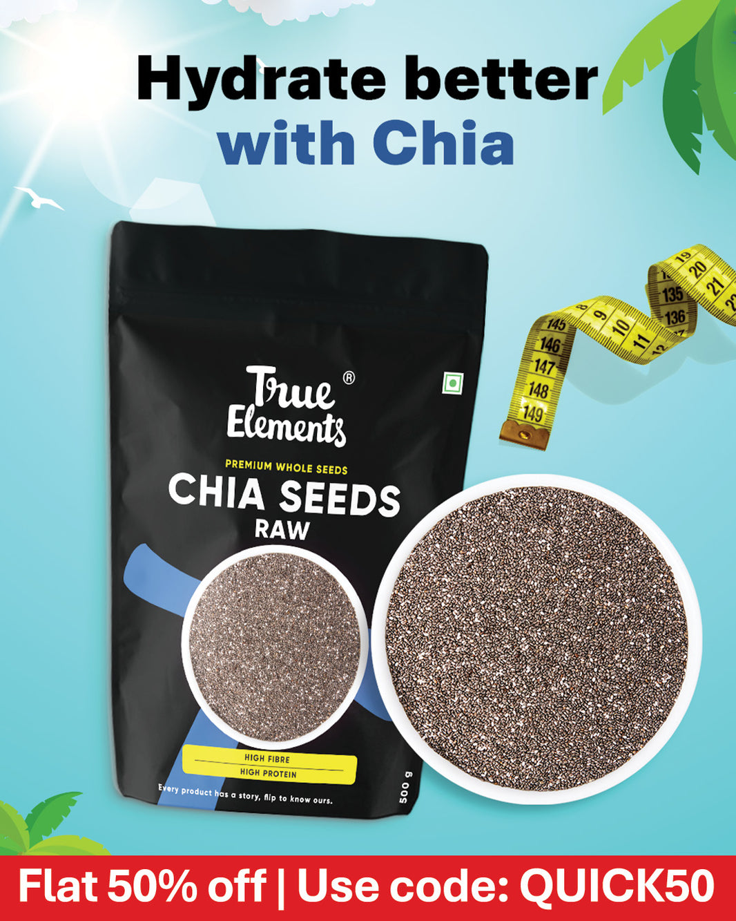 How to make chia seeds Face mask for Korean Glass skin – True Elements