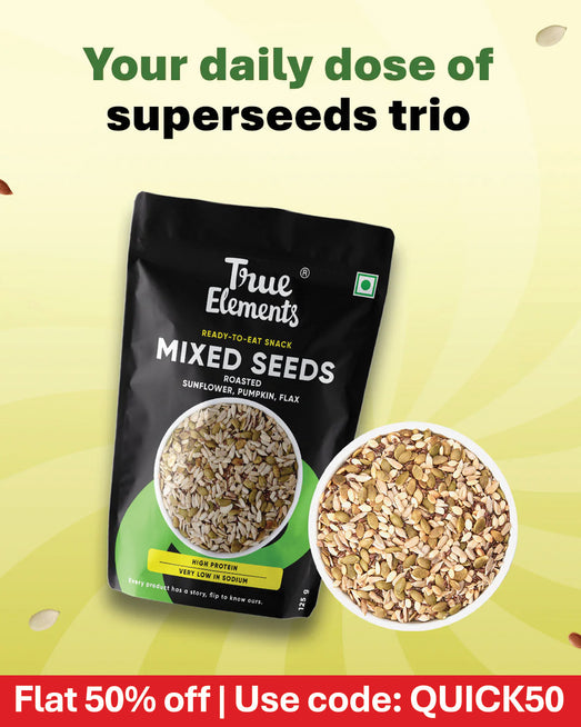 True Elements Seeds Mix | Buy Nutrient Rich Seeds Mix Online