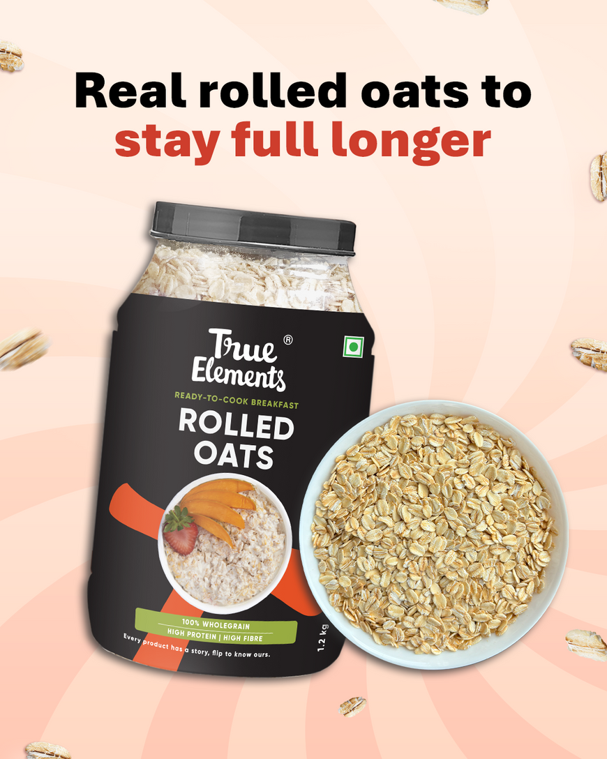 Rolled Oats Online - Oats Starting from Rs.199 | True Elements