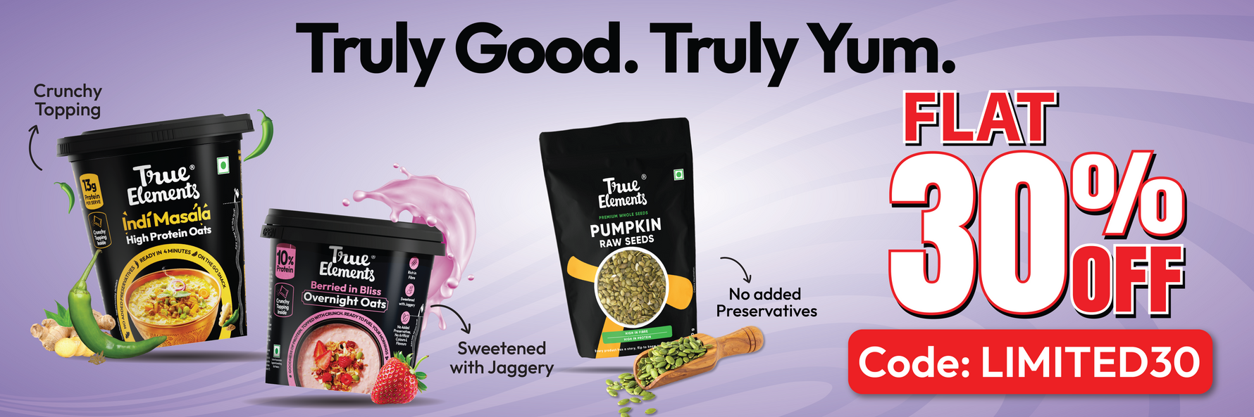 True Elements | Healthy Breakfast & Snacks | Millets