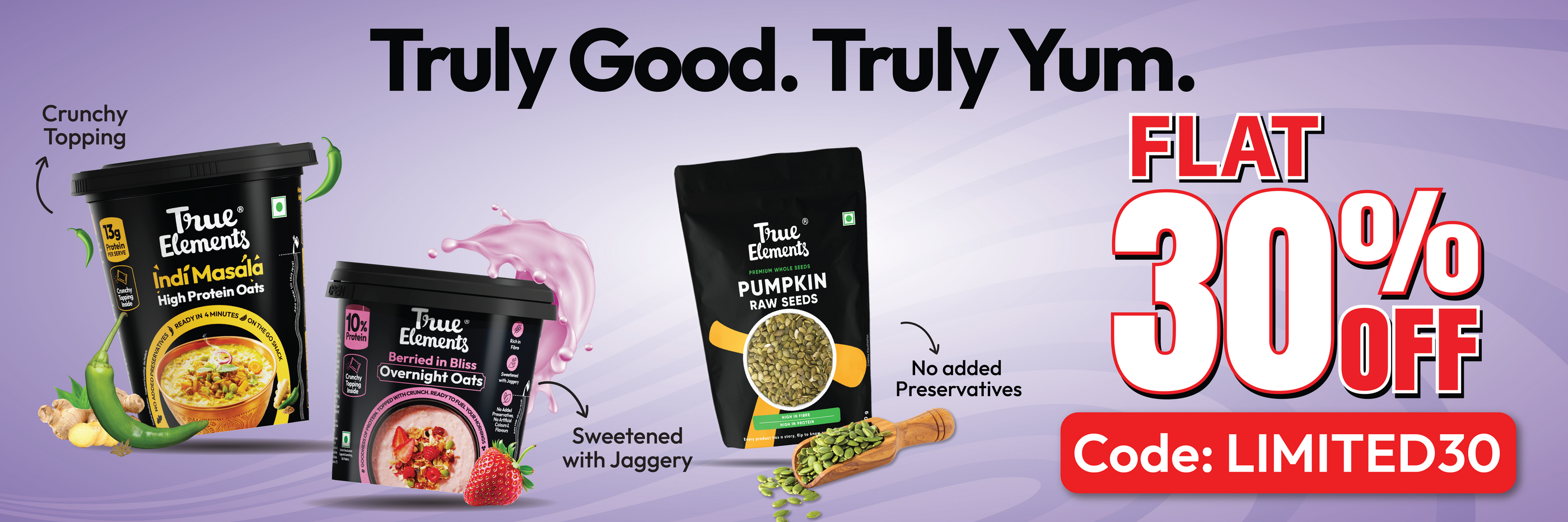 True Elements | Healthy Breakfast & Snacks | Millets